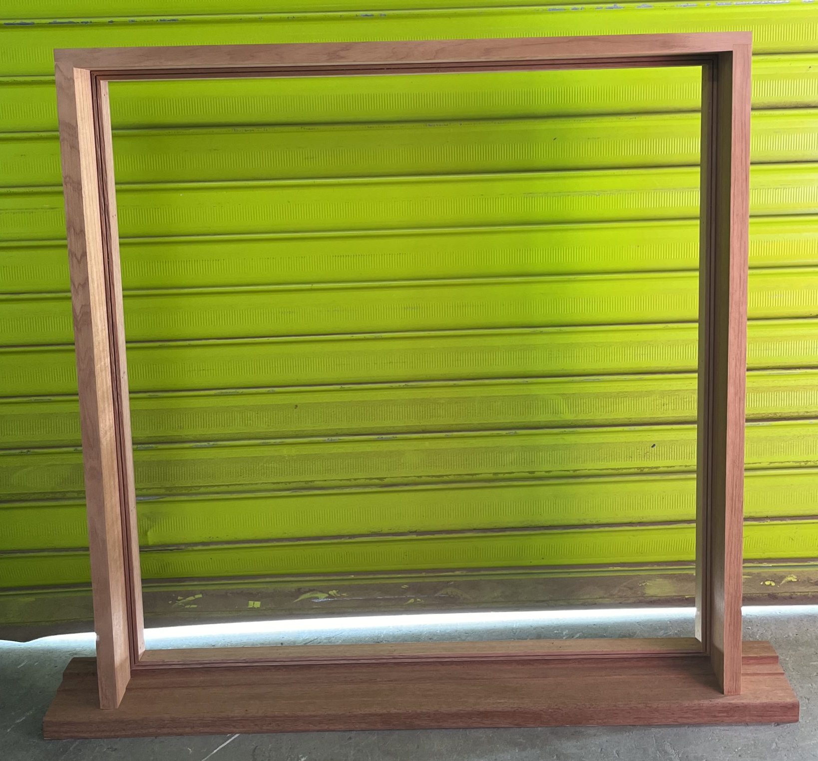 593 high x 1181 wide single light 1 sash hopper window raw surian cedar ...